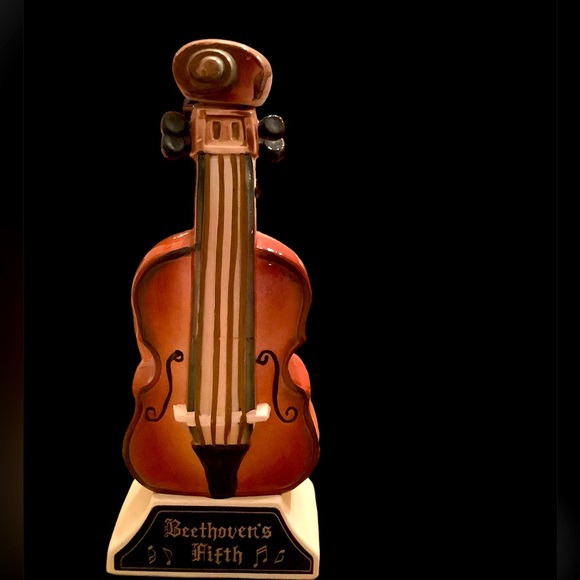 Vintage | Other | Vintage Ceramic Cello Decanter Music Box | Poshmark